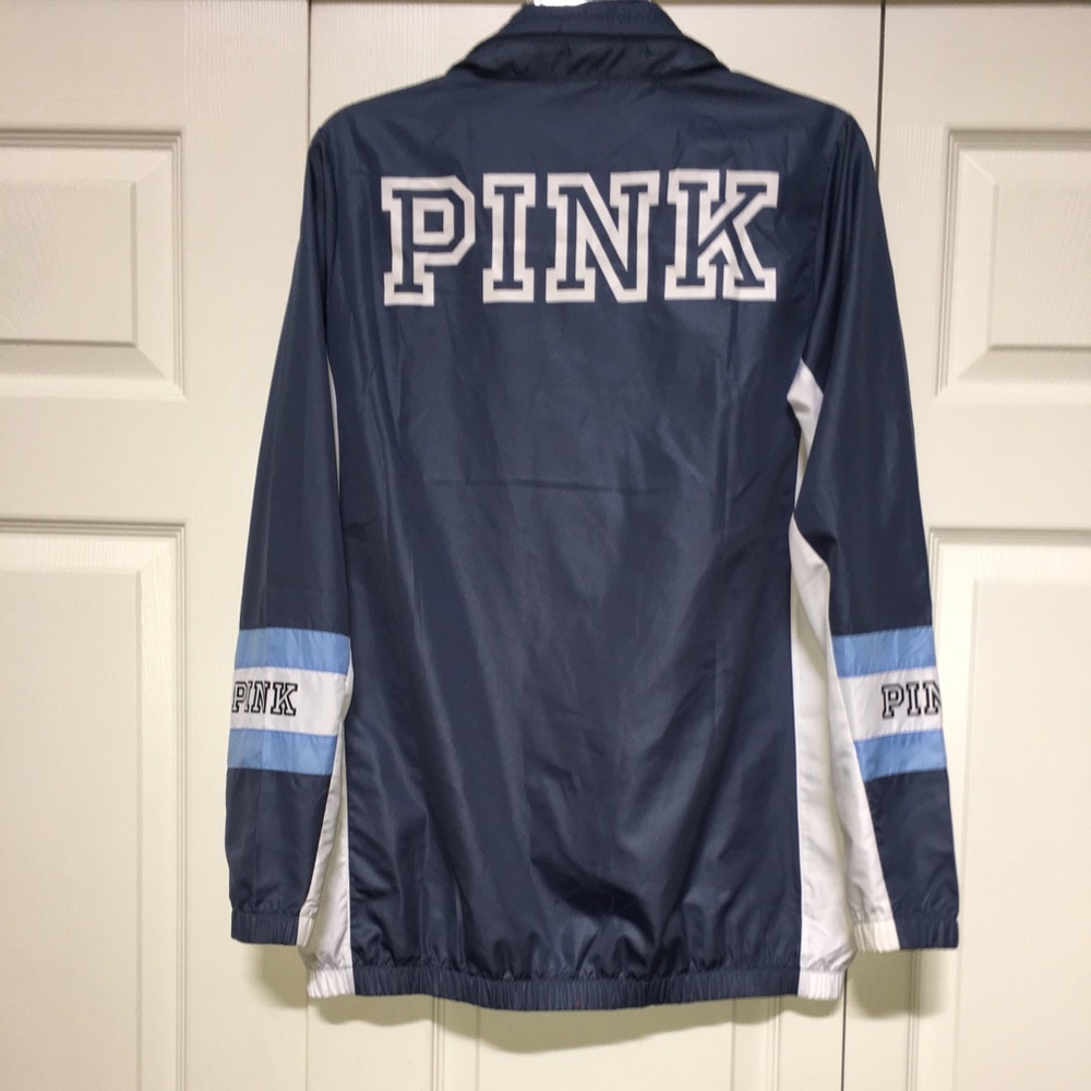 Pink-Victoria’s Secret Jacket With Pink Logo. Like Ne… - Gem